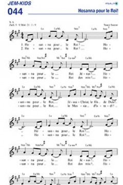 JEM-Kids 44 - Hosanna pour le Roi, Seauve Nancy , Fichier PDF : JEM ...